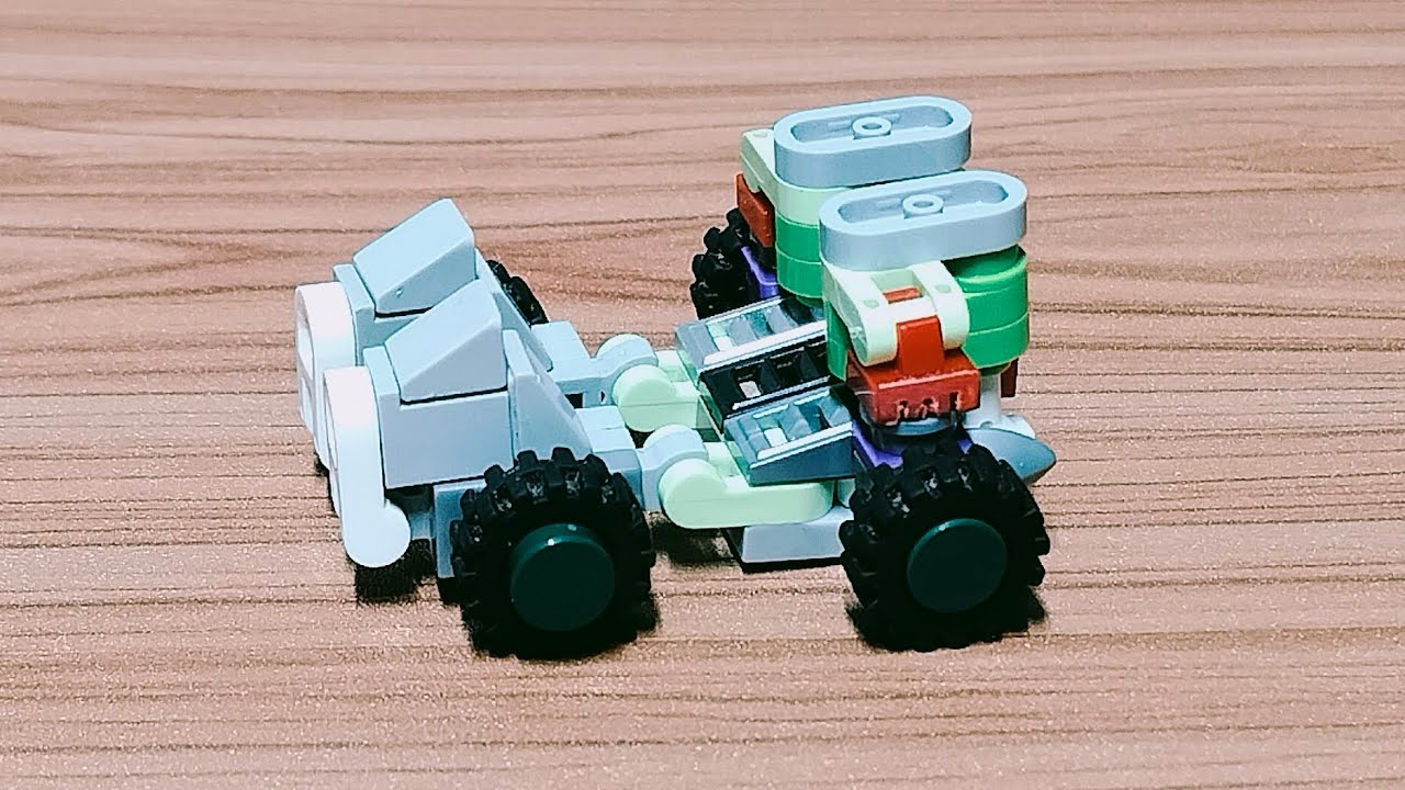 [ 015 ] Mini Lego robot Transformer : Super Car robot transformer ...
