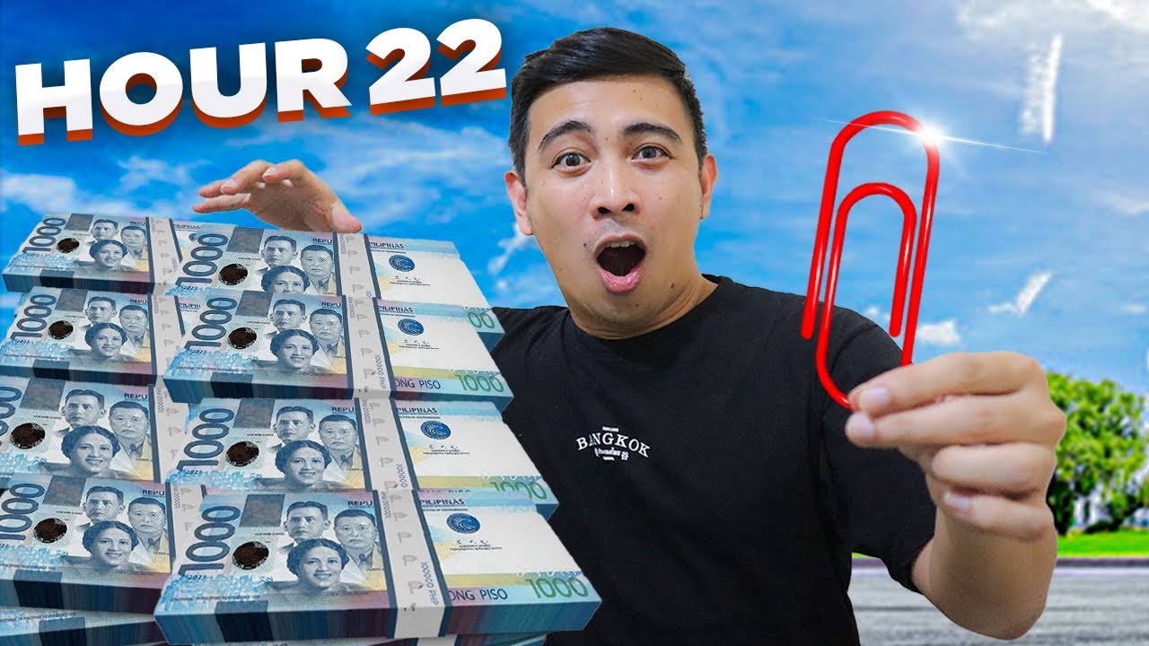 Trading Paperclip into 10,000 Pesos in 24 Hours - YouTube