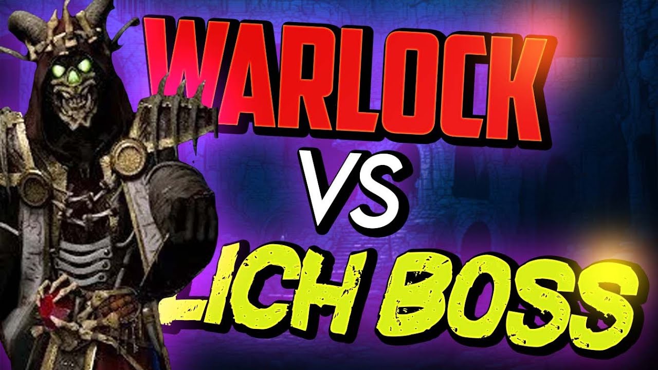 THE LICH BOSS VS A WARLOCK! - DARK AND DARKER - YouTube