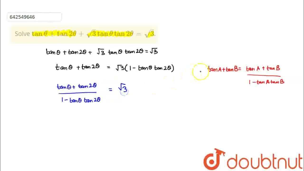 Solve Tan Theta tan 2 Theta sqrt 3 Tan Theta Tan 2 Theta Sqrt 3 solve-tan-theta-tan-2-theta-sqrt-3-tan-theta-tan-2-theta-sqrt-3