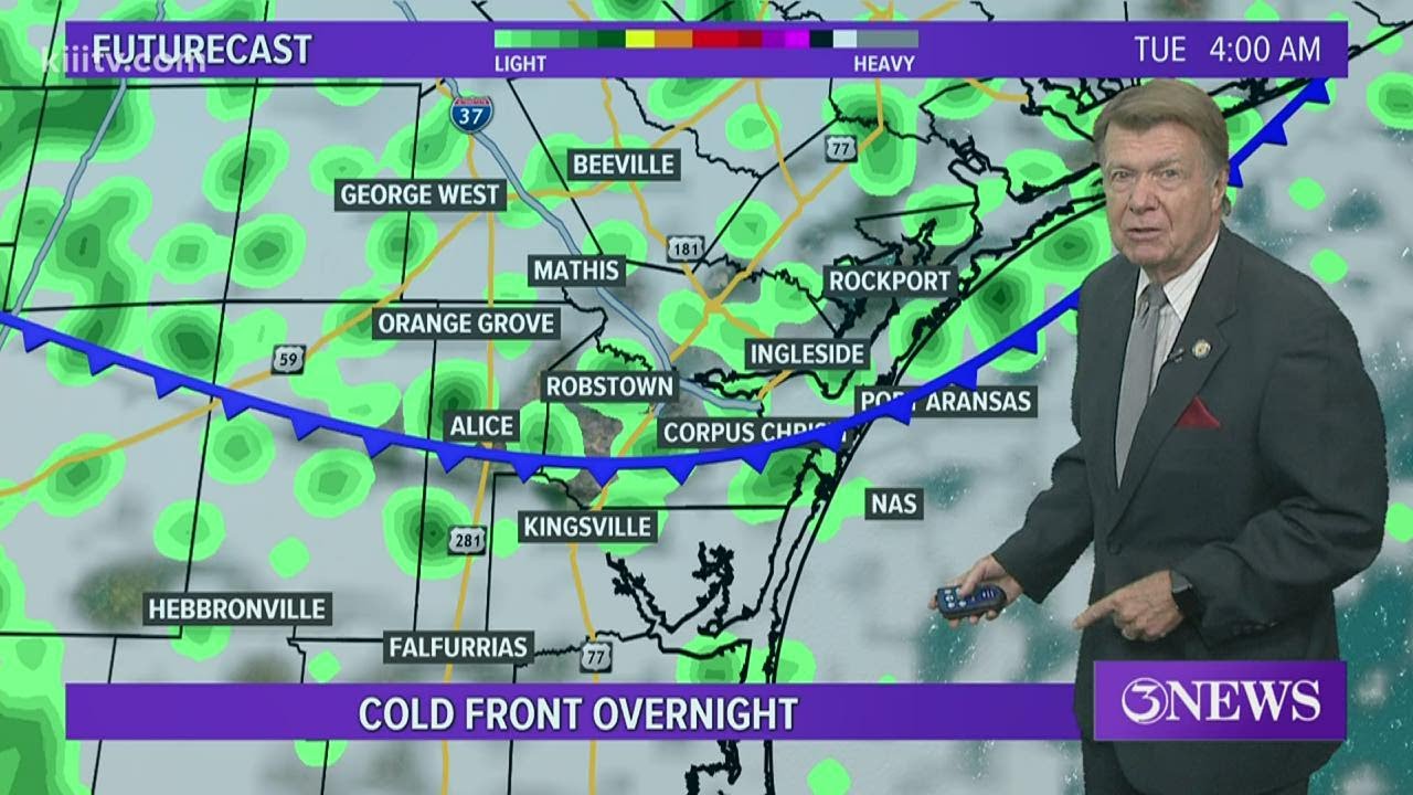 Bill Vessey's Forecast for South Texas - 3News at 5 - Monday, October ...