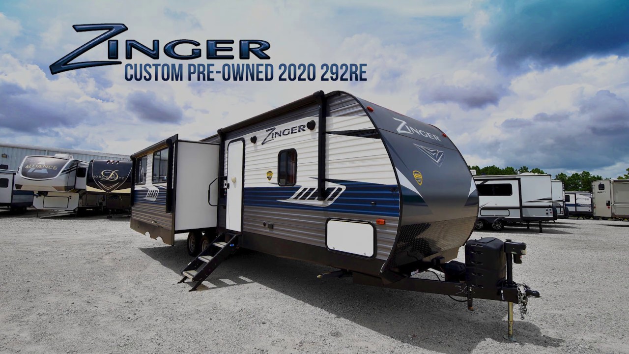 Used Custom Pre-Owned 2020 Zinger 292RE Camper Southern RV in McDonough ...