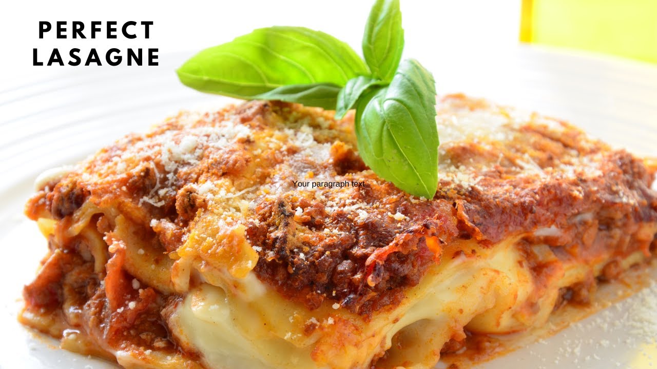 Lasagne Made Easy, a Step by Step recipe for perfect layers of ...