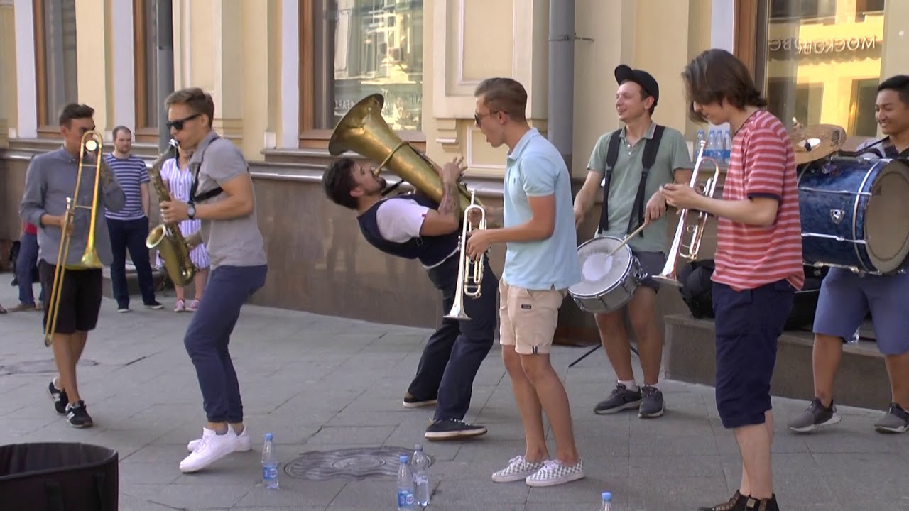 Second Line---- Вторая Линия Brass Band - YouTube