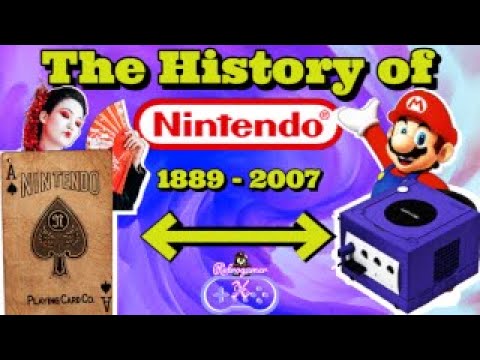 The History of Nintendo Home Entertainment (1889 -2007) - YouTube