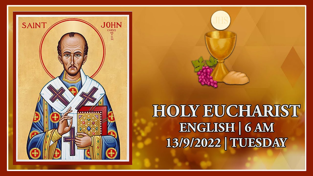 13.09.2022 | Tuesday | English Live Mass | Rev. Fr. Cyril Victor - YouTube