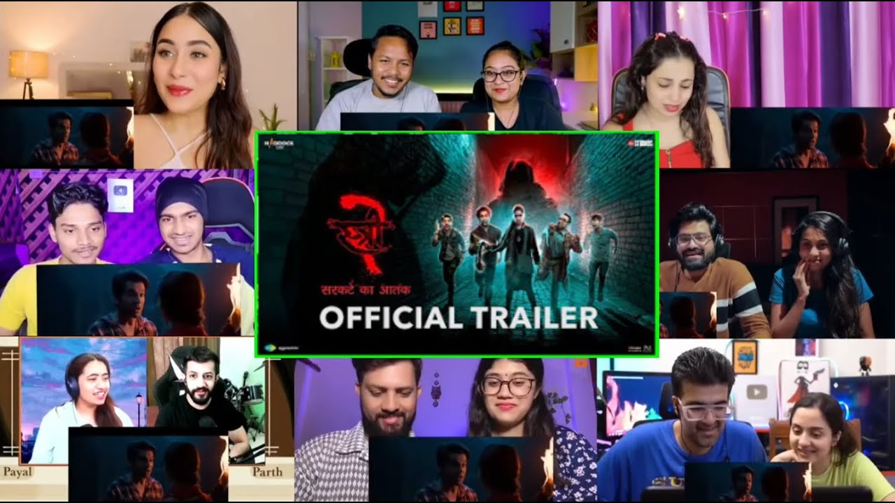 Stree 2 Trailer Reaction Mashup | Stree 2 Official Trailer | - YouTube
