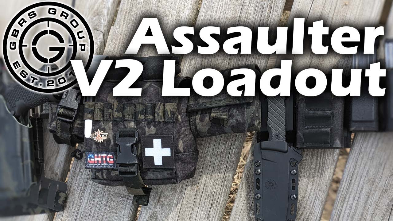 GBRS Group Assaulters Belt V2 - Battle Belt Setup - YouTube