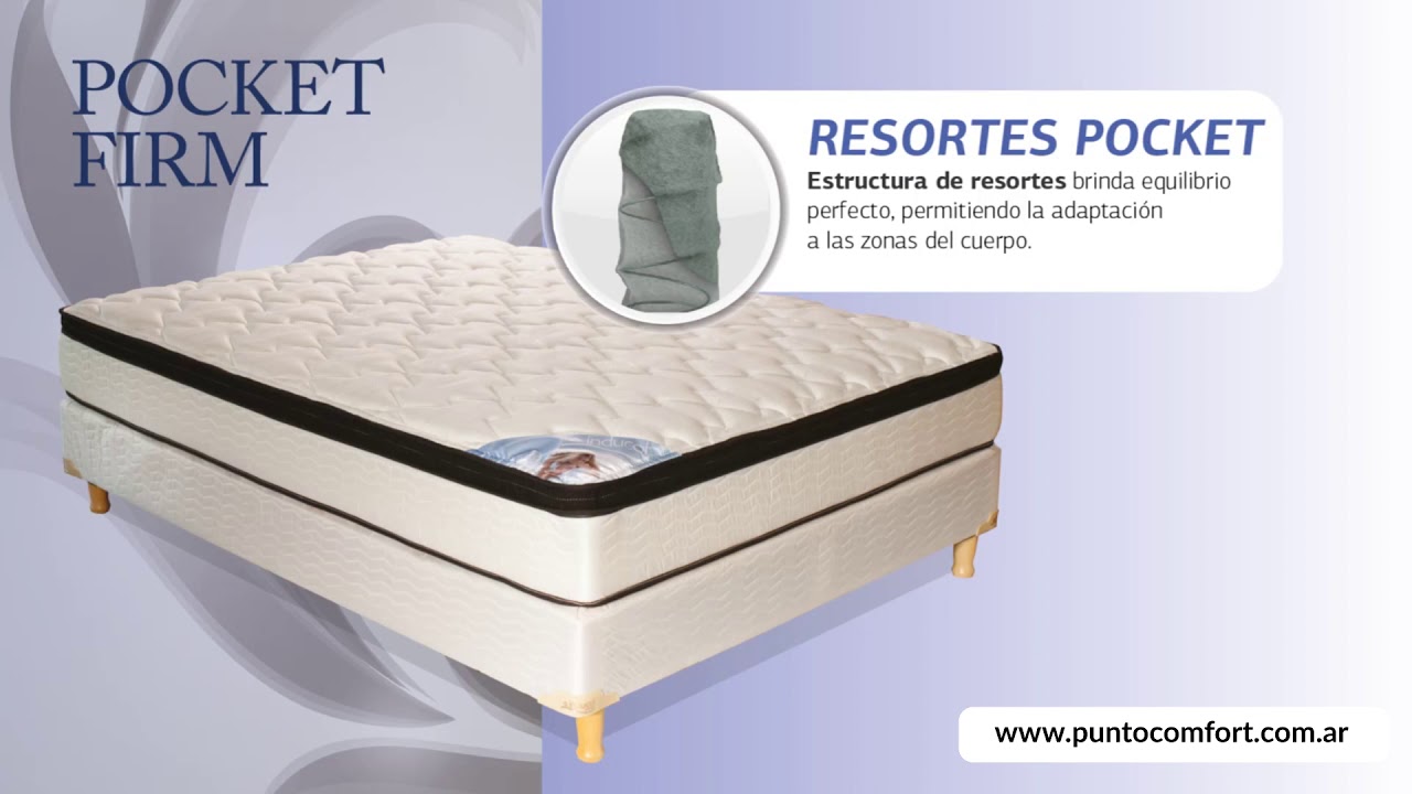 Pocket Firm - Colchón de Resortes Pocket - YouTube