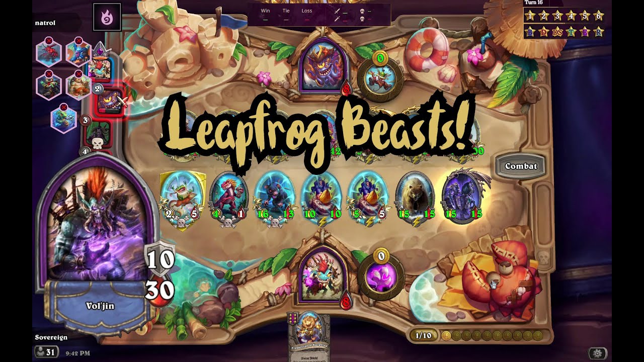 EASY Guide for #1 - Vol'jin (Reborn Frog Beasts) - Hearthstone ...
