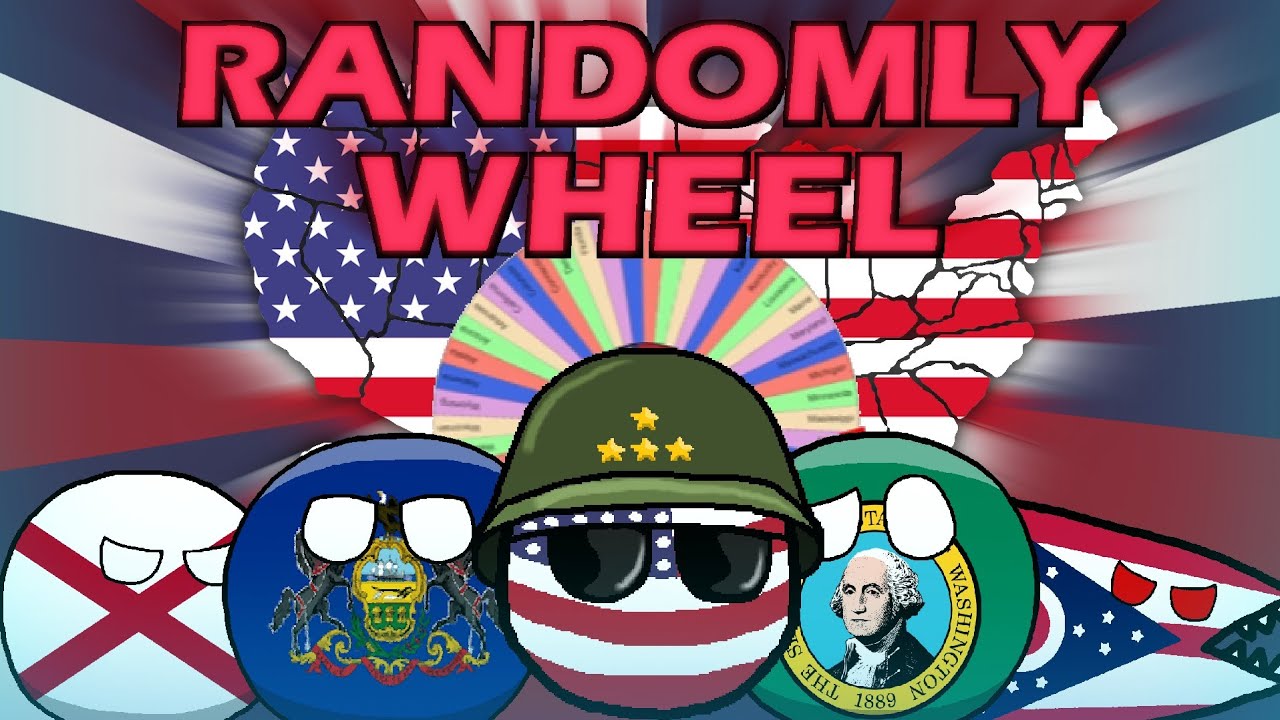 Meet the USA: Discovering states by spin wheel! | Countryballs ...