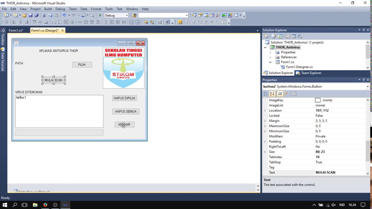 Make Antivirus in Visual Studio 2010 (C#) - YouTube