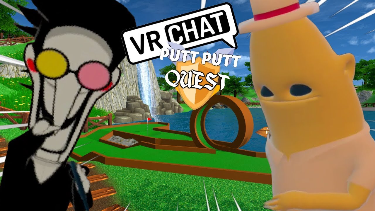 Friends Rage Playing golf In VRChat - YouTube