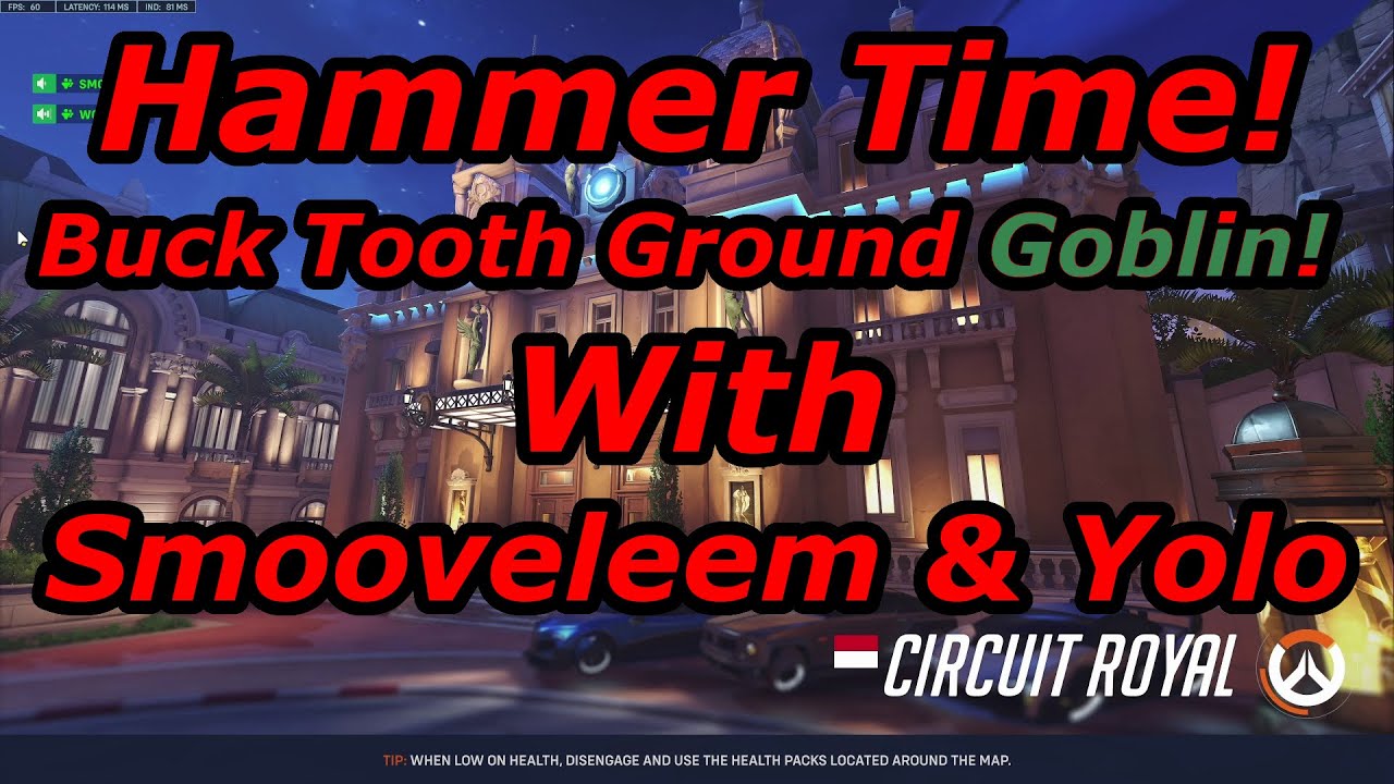 OverWatch 2 Hammer Time 8 Buck Tooth Ground Goblin! - YouTube