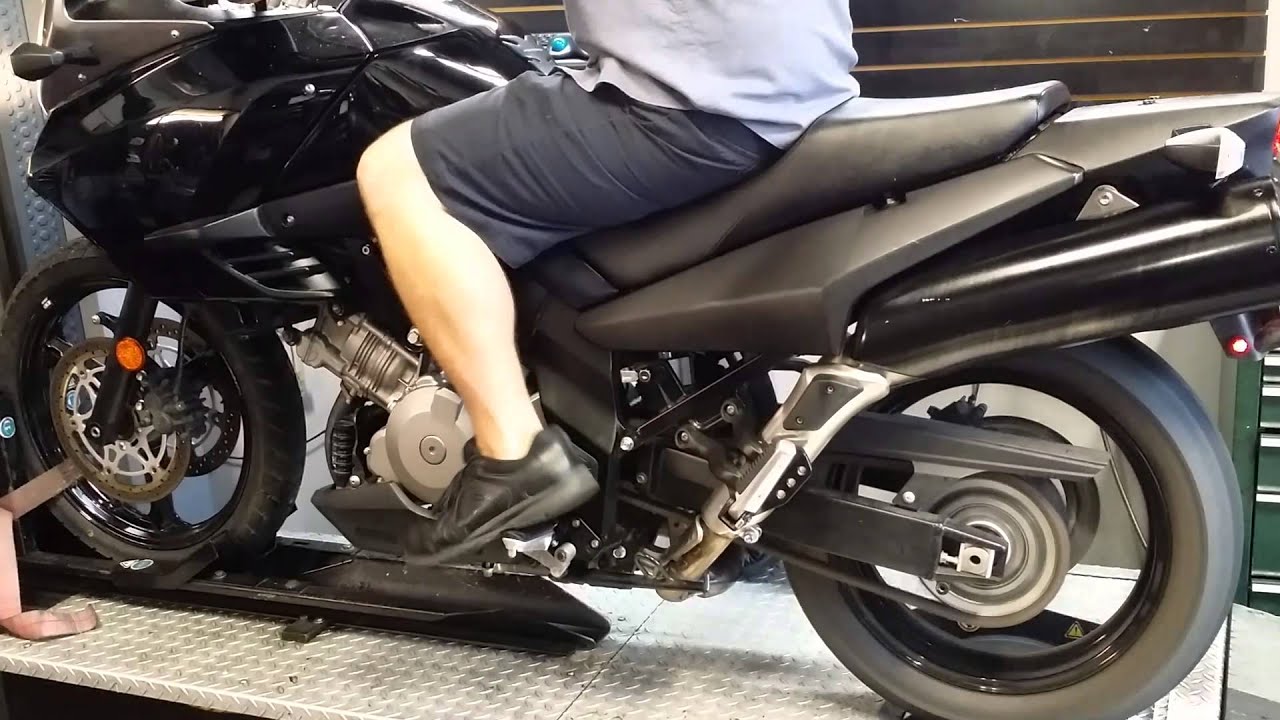V Strom DL 1000 Dyno Run - YouTube