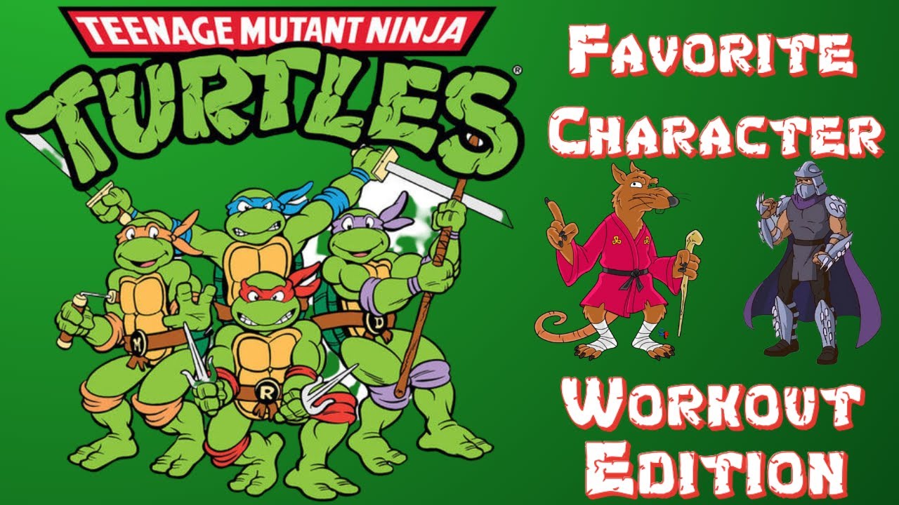 Teenage Mutant Ninja Turtles| Favorite Character Workout Edition| Brain ...