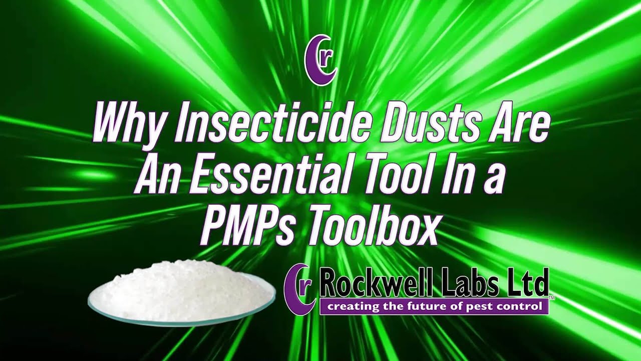 Why Insecticide Dusts Are An Essential Tool In a PMPs Toolbox - YouTube