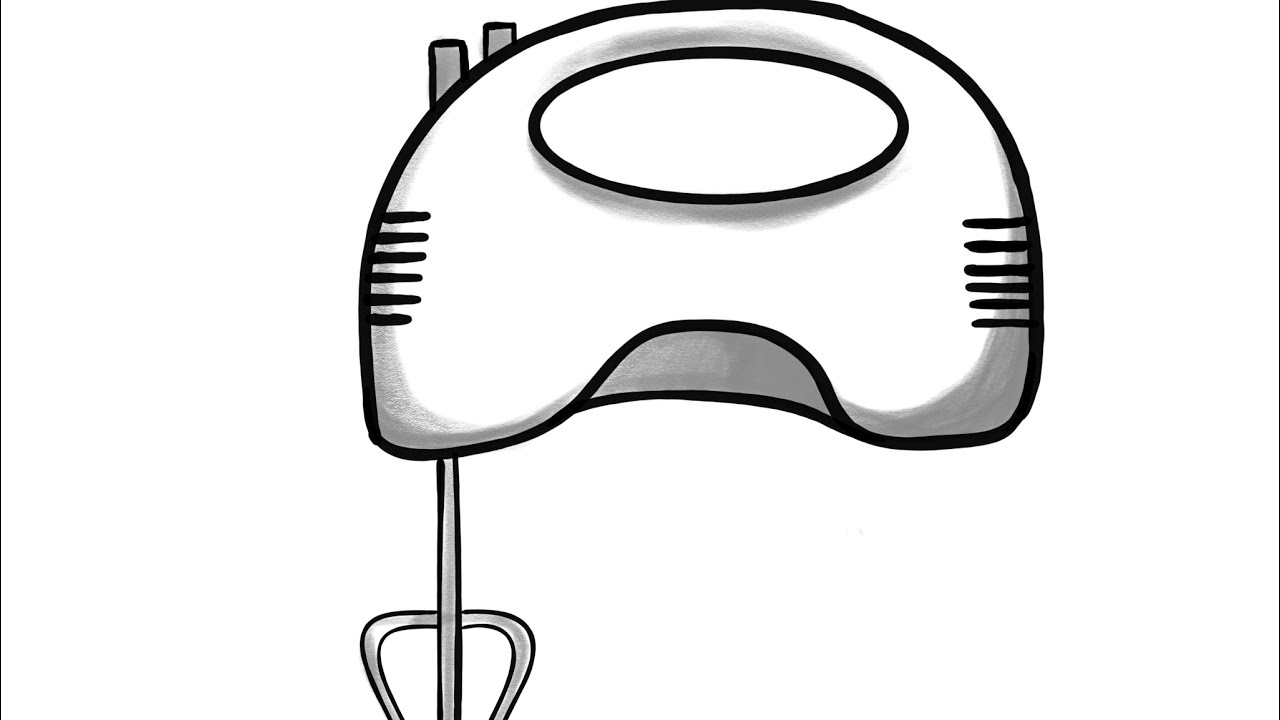 How to Draw MIXER | Simple Drawing - YouTube