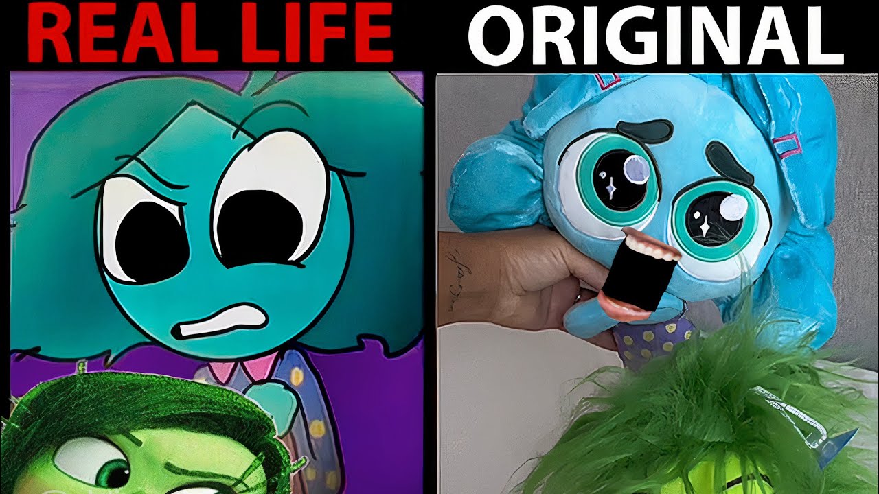 JOY PREGNANT by ANGER? | Best TikTok of Inside Out 2 | | Original vs ...
