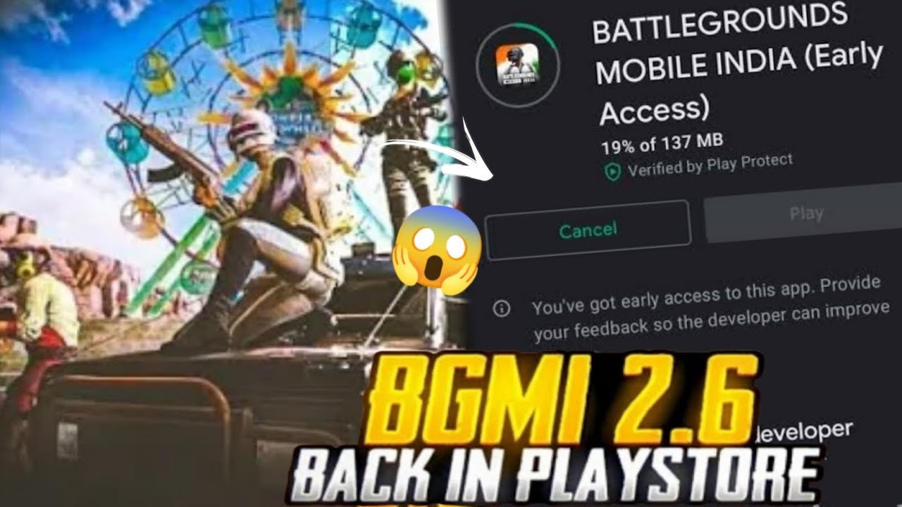 BGMI NEW UPDATE EARLY ACCESS IS HERE😍|| DOWNLOAD BGMI ON PLAY STORE 😱 ...