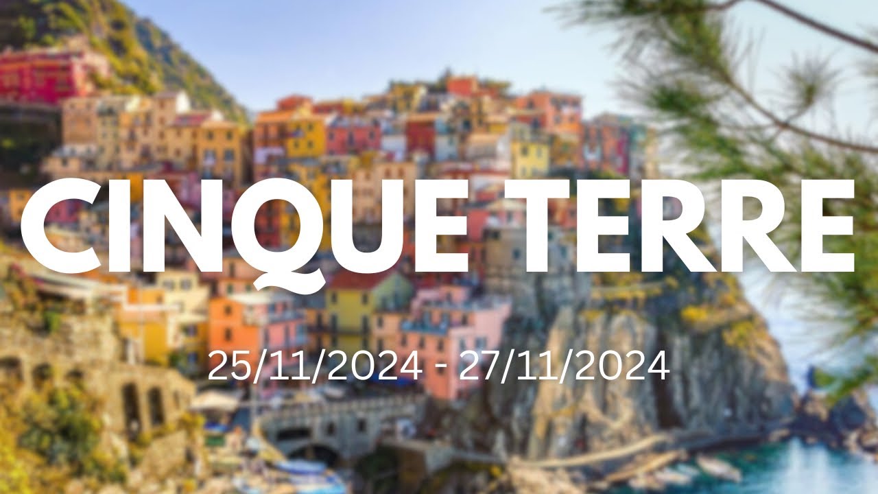 CINQUE TERRE - 2024 - YouTube