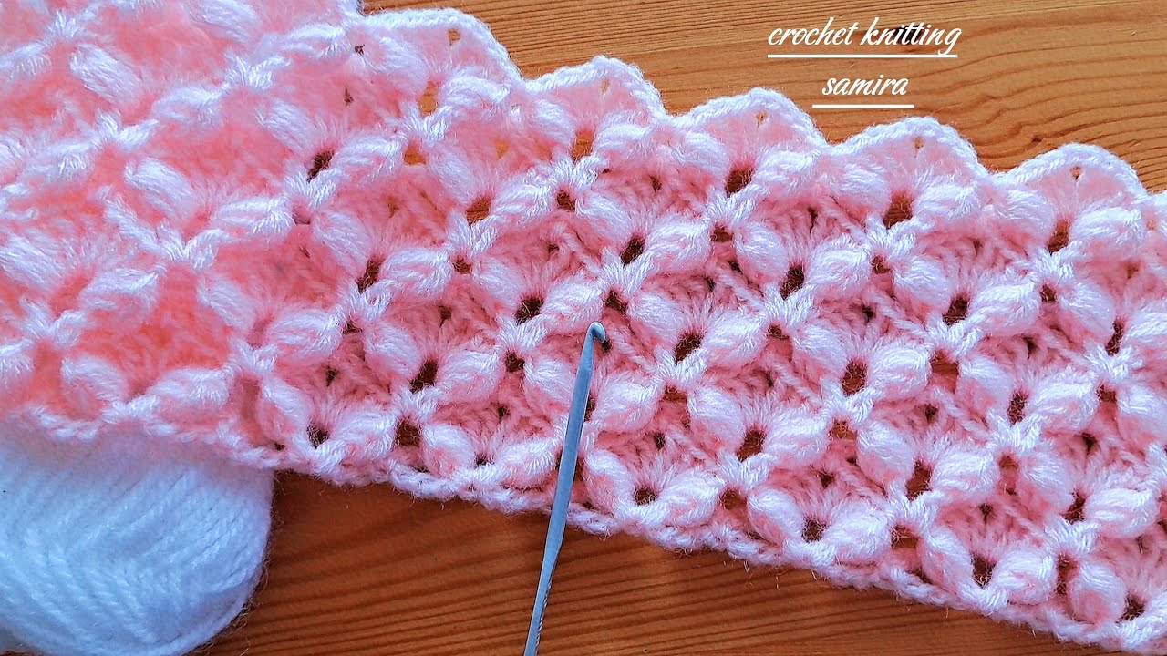 easy and beautiful crochet blanket for beginners/how to crochet a ...