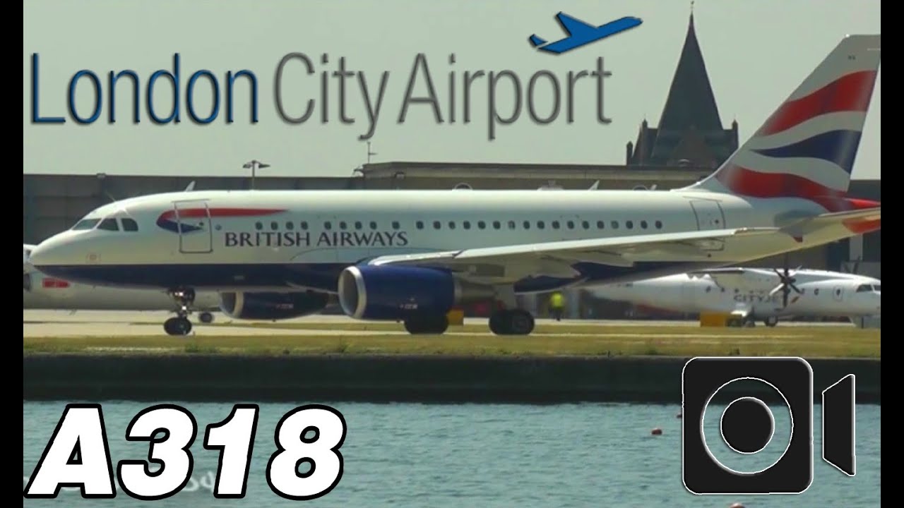 British Airways A318's Takeoff LCY - YouTube