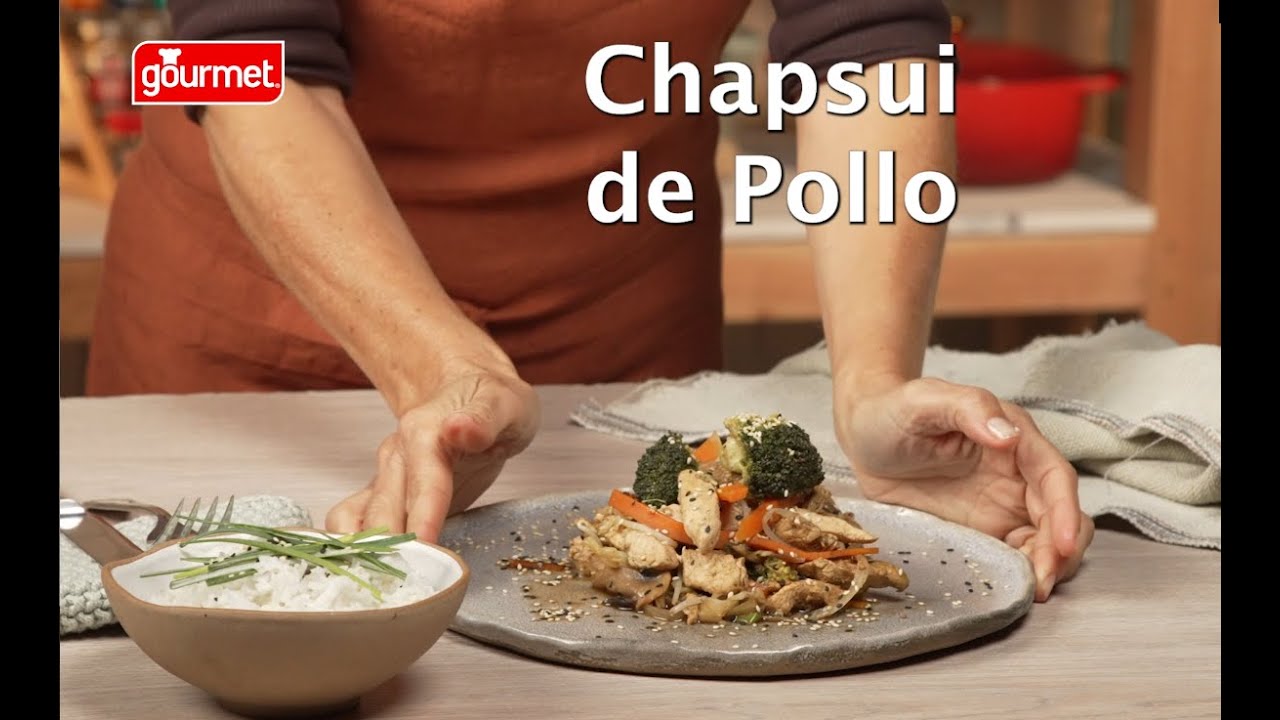 Receta Chapsui de Pollo | Gourmet - YouTube