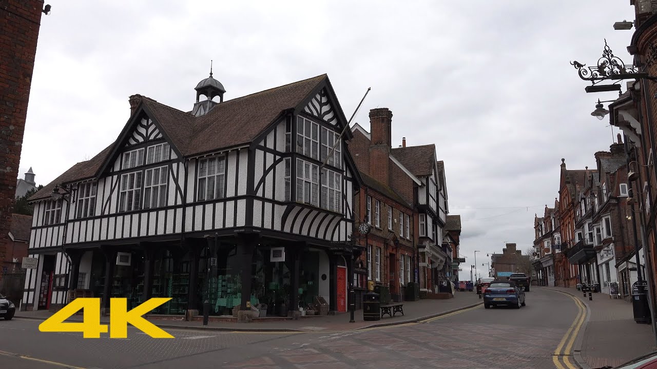 Tring Walk: Town Centre【4K】 - YouTube