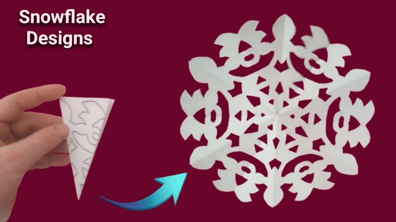 Paper Snowflakes | How to make paper snowflakes out of paper | DIY ...