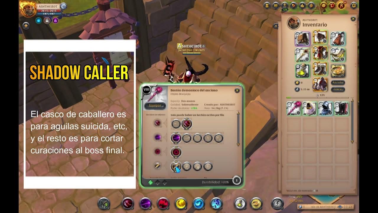 Builds Avalonianas - Shadow Caller - YouTube