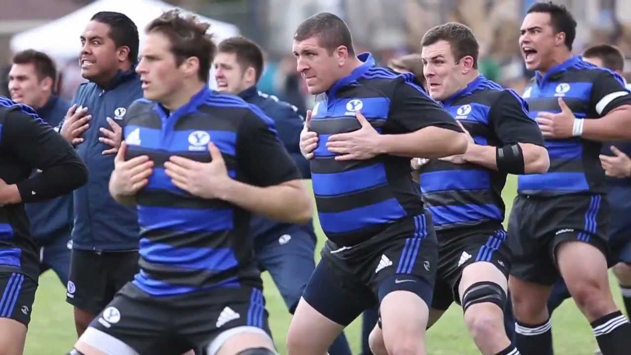 BYU RUGBY HAKA - VERY COOL, VERY UNIQUE. - YouTube