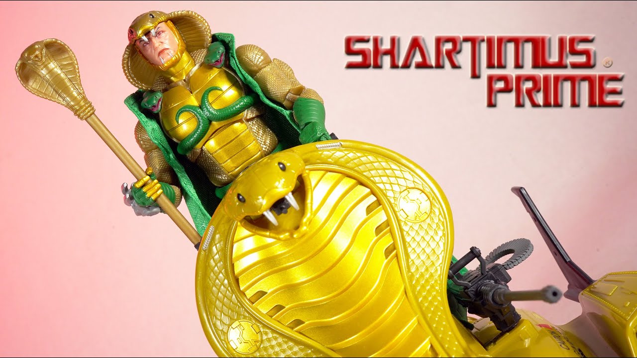 GI Joe Classified Serpentor & Air Charriot Hasbro Pulse Exclusive ...