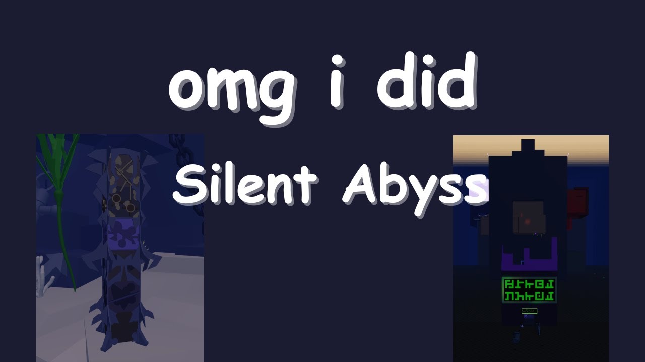 the very late silent abyss release - YouTube