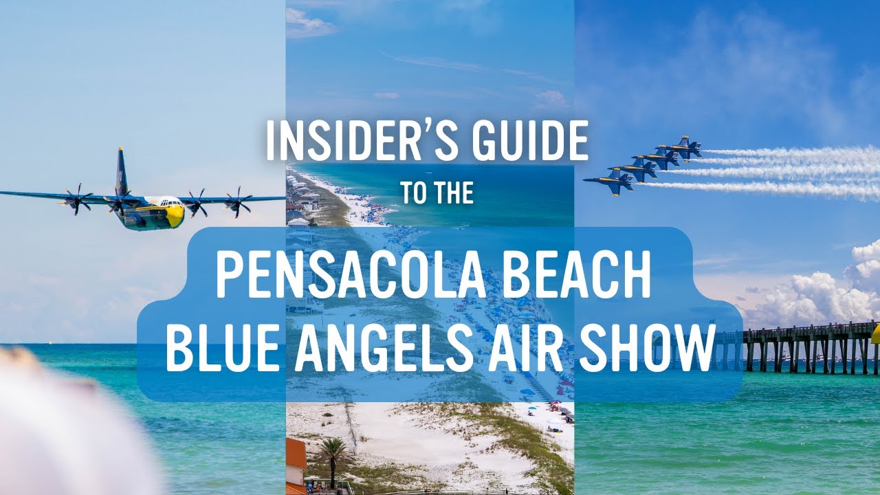 Insider's Guide to the Blue Angels Pensacola Beach Air Show - YouTube