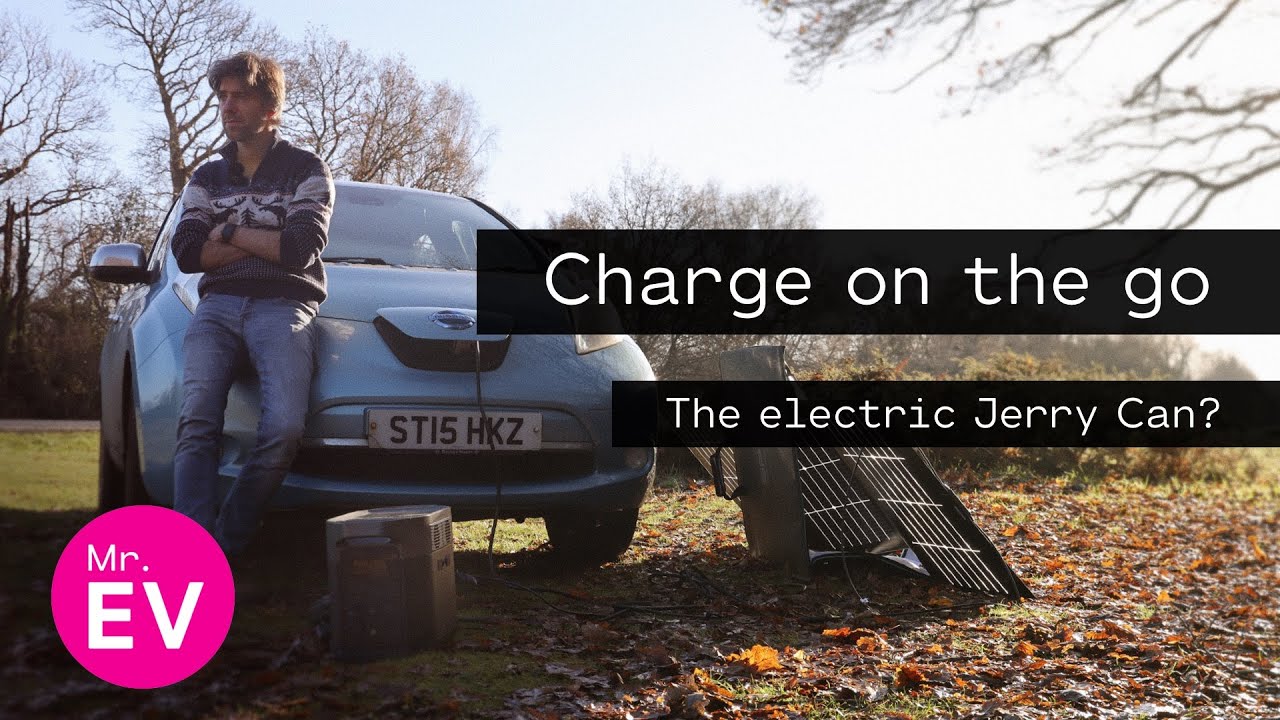Don't get stranded in an EV! Charging an electric car with an EcoFlow ...