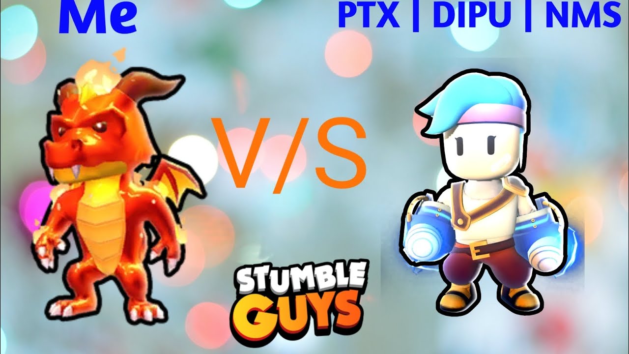 1v1 With PTX clan leader only block dash [stumble guys] - YouTube