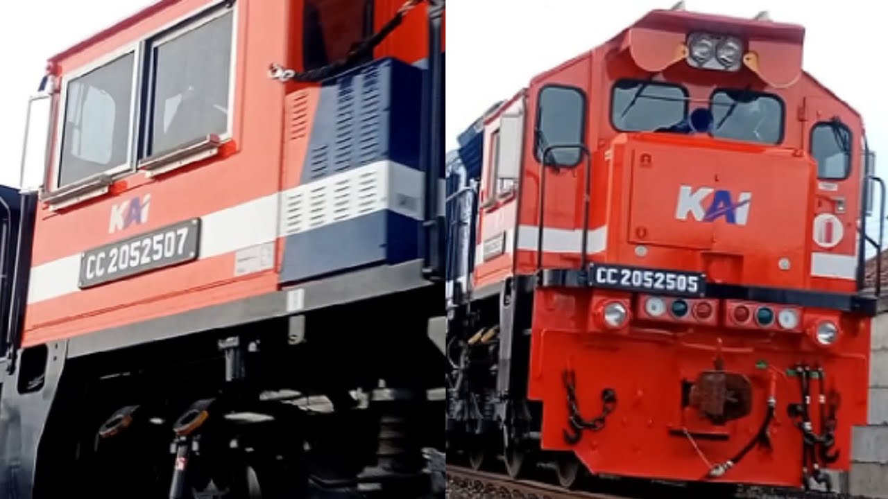 Lokomotif Baru CC 205 25 05 • CC 205 25 07 | Jumat, 12 September 2025 ...
