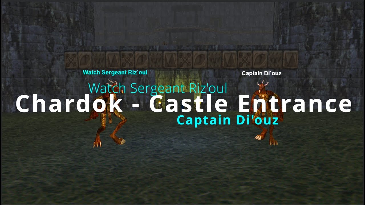 Everquest P99 - Chardok Necromancer Solo - At the Castle Gates Sergeant ...