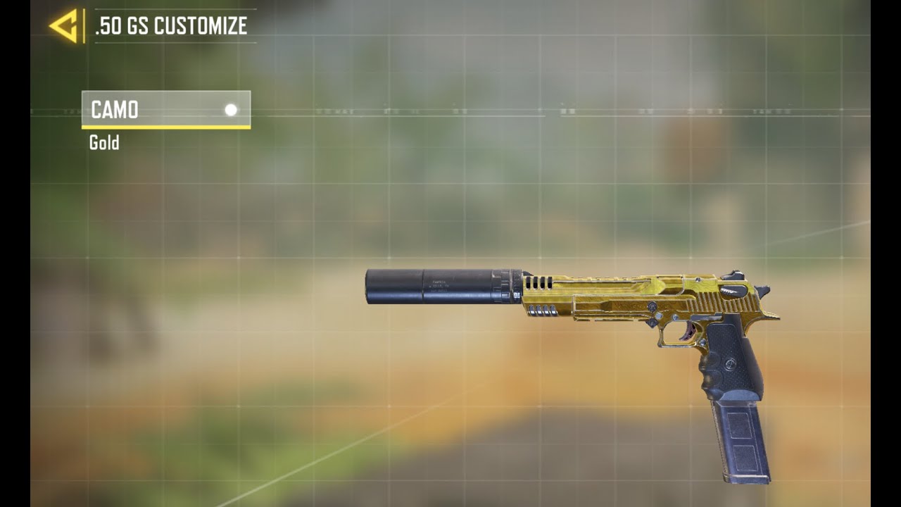 GETTING GOLD ON .50 GS (CODM) - YouTube