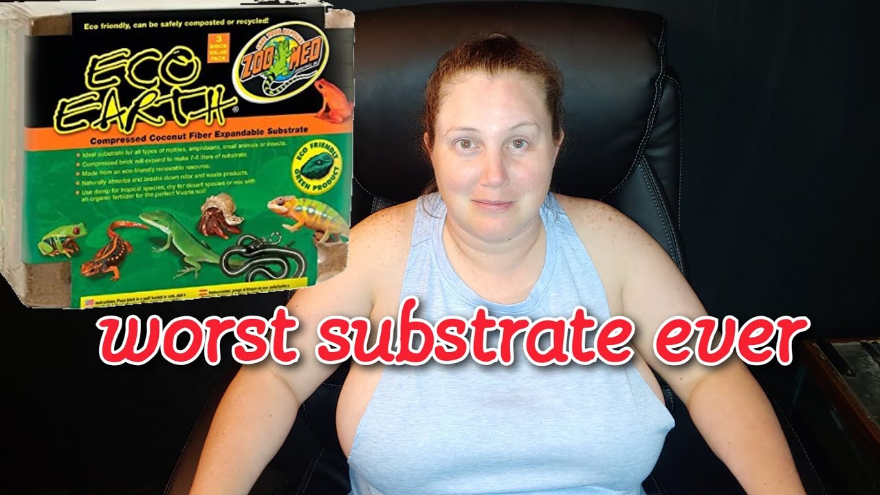 Worst coconut Bedding for pythons compressed coconut fiber - YouTube