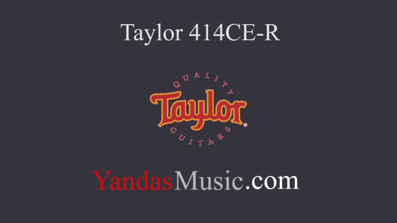 Taylor 414ce R Acoustic Guitar Demo - YouTube