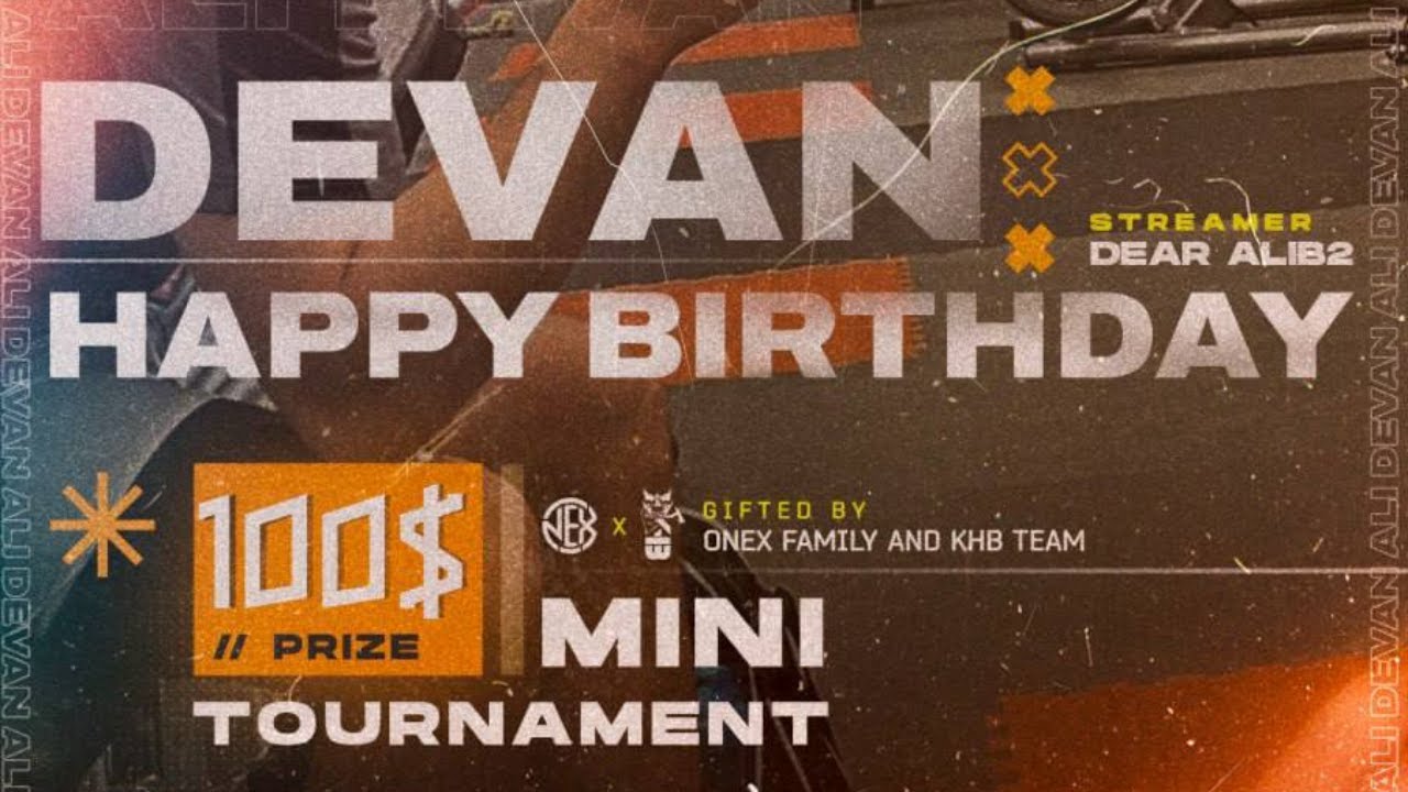 HBD ONEX Ali Devan Mini Tournament GP B - YouTube