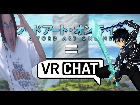 SAO in VR Chat "is so cool" ( secret at end ) { Argus } - YouTube