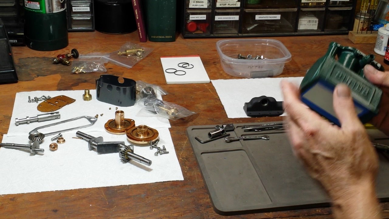 Assembling and test running the Stuart Sirius steam engine part 1 - YouTube