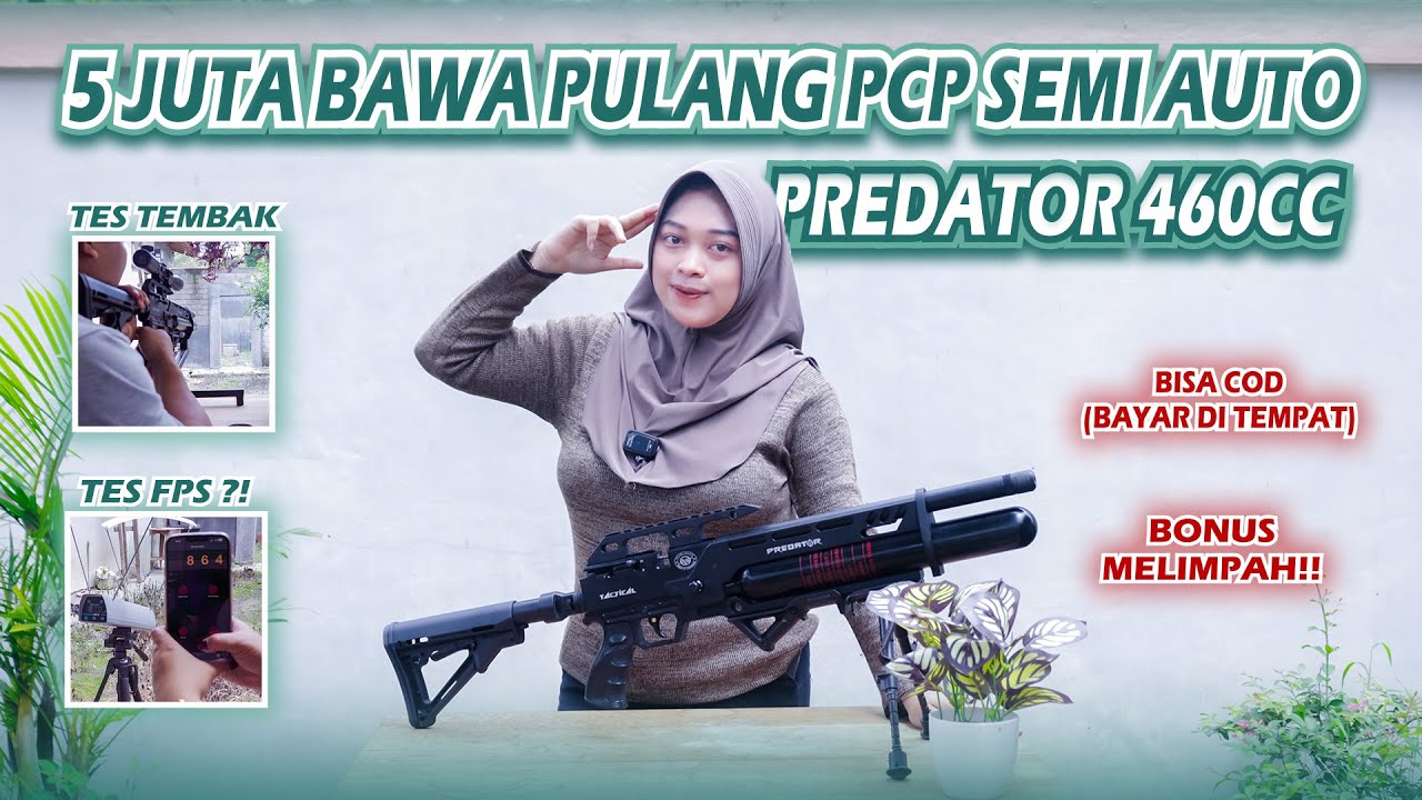 TERBARU PCP PREDATOR SEMI AUTO 460CC🔥 SIMAK DETAILNYA SAMPAI AHKIR ...