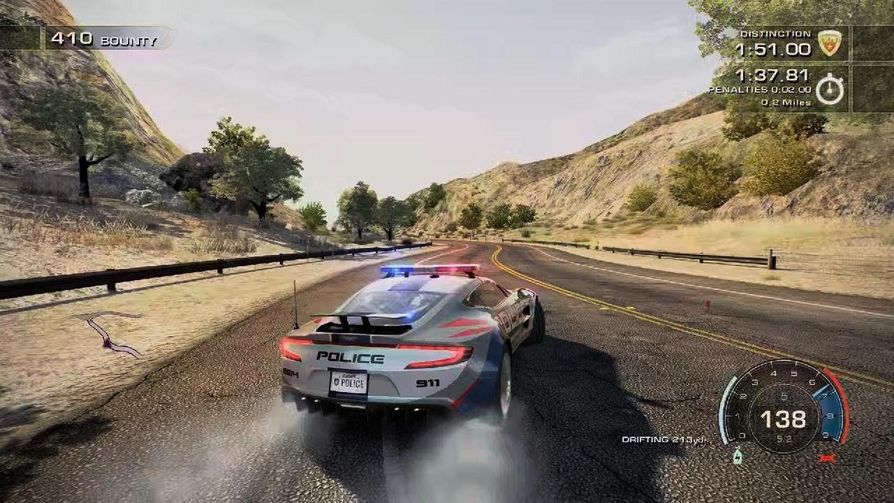 NFS HP ANOTHER PORSCHE COP CAR - YouTube