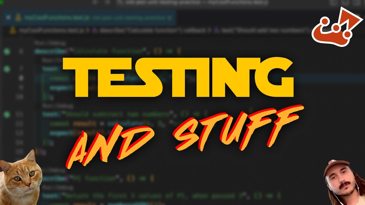Testing JavaScript and Stuff! (Recording for Code the Dream) - YouTube