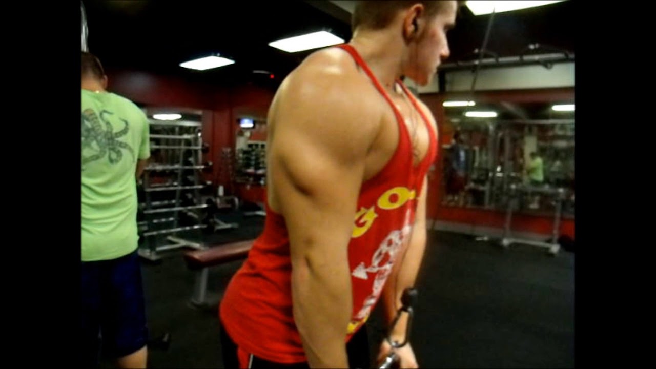 Natty Nate Archives |17 Year Old | SWOLE TEEN | Back & Tricep WORKOUT ...