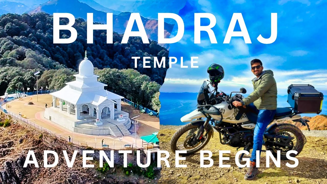 "Airavat Himalayan 450 Off-Road to Badhraj Temple | Adventure Begins ...